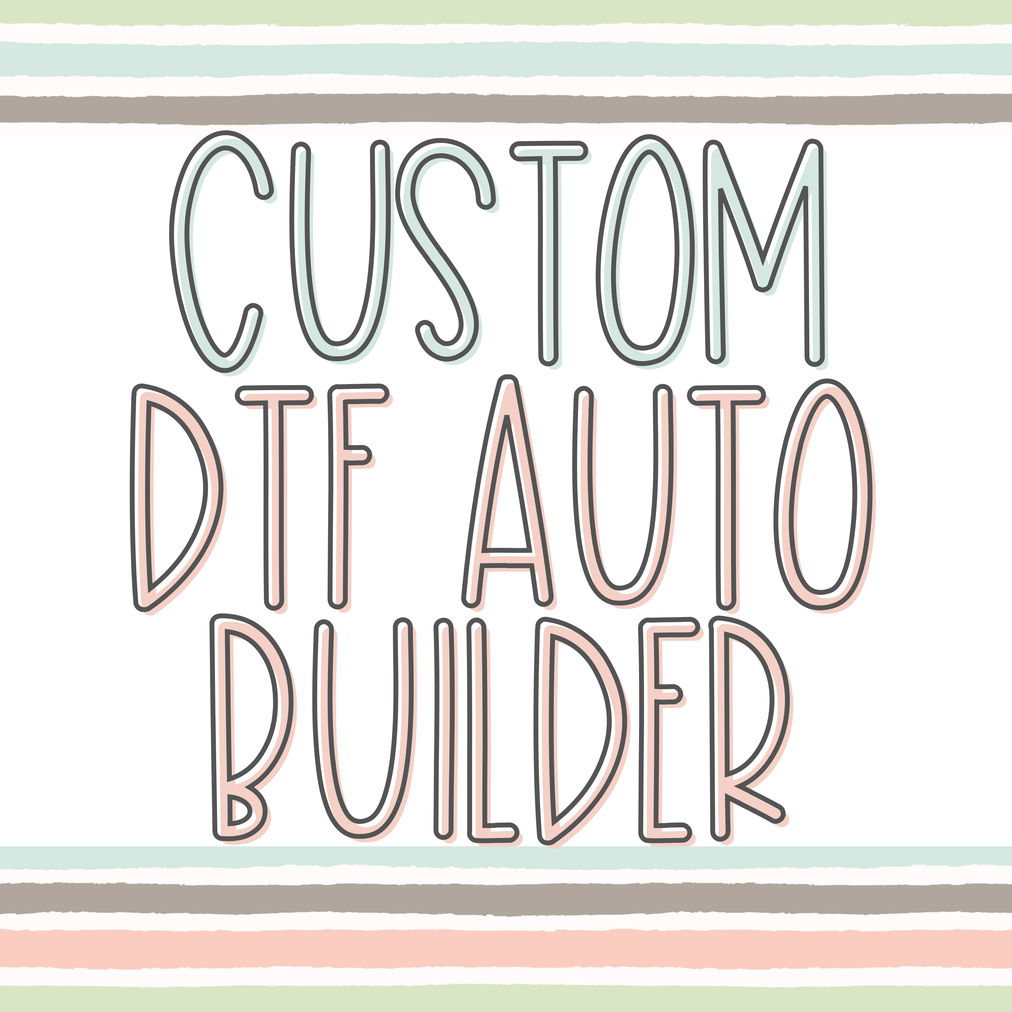 AUTO BUILDER: Auto Nesting Custom DTF and Gang Sheet Builder - DTF Pri – Simple Tymes