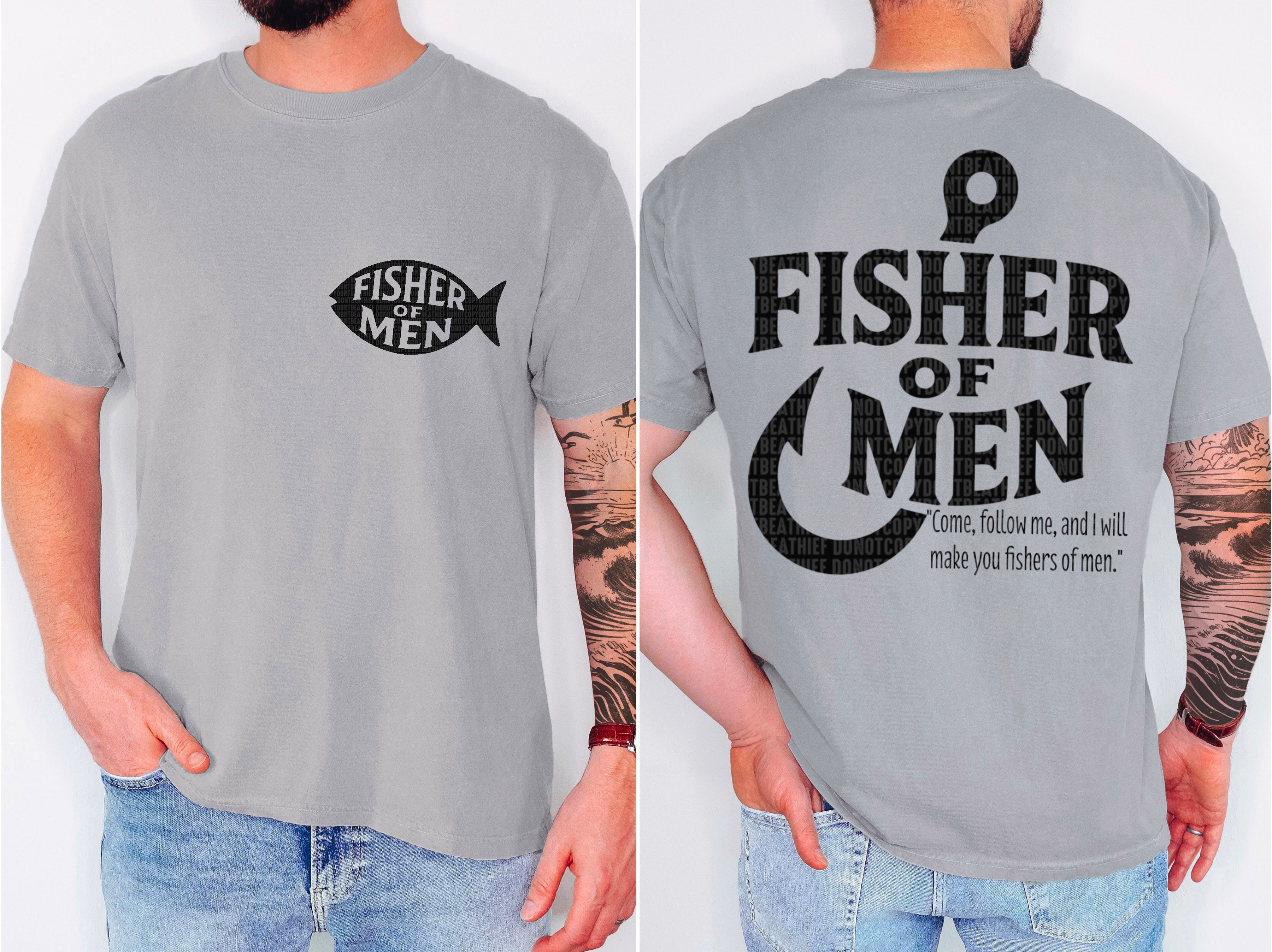 Fisher Of Men BACK DTF Print – Simple Tymes