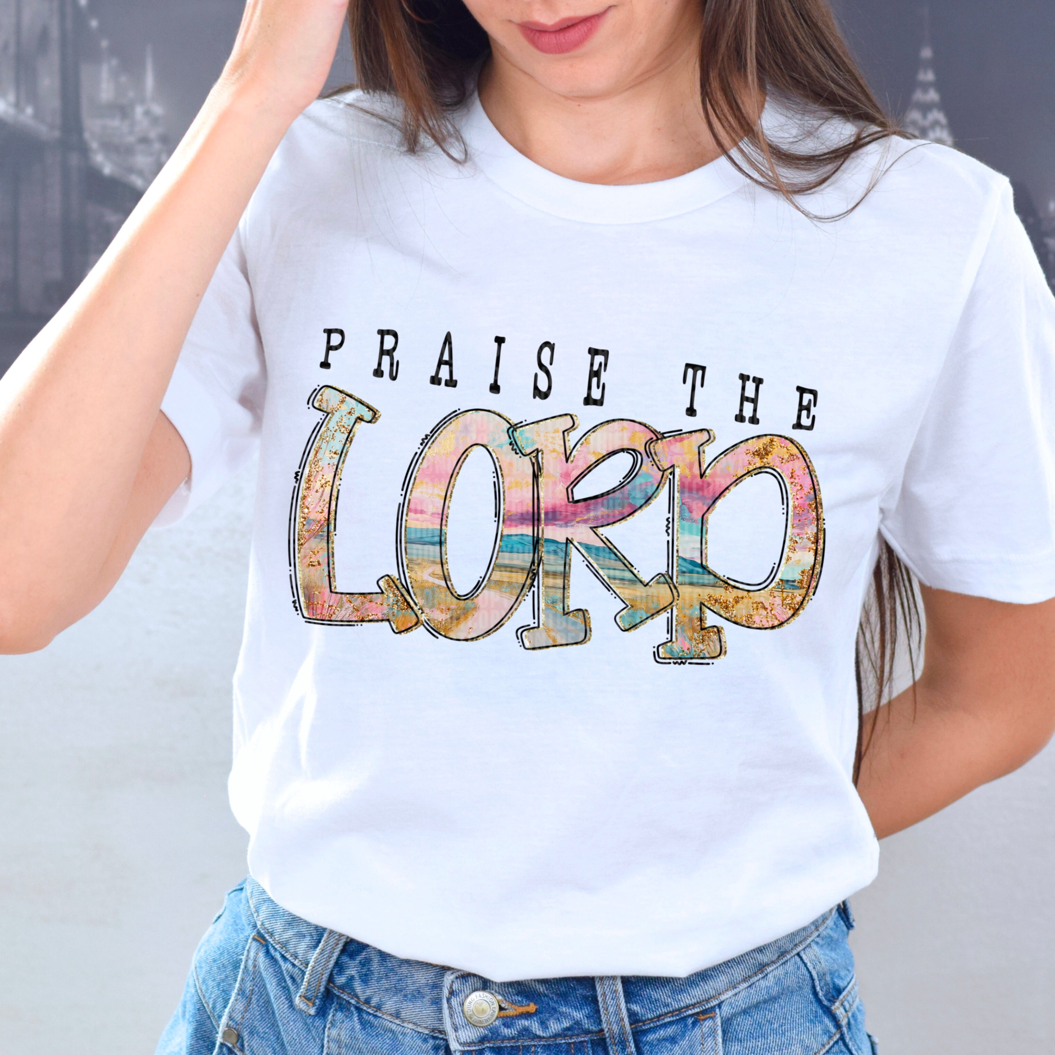 Praise The Lord DTF Print – Simple Tymes