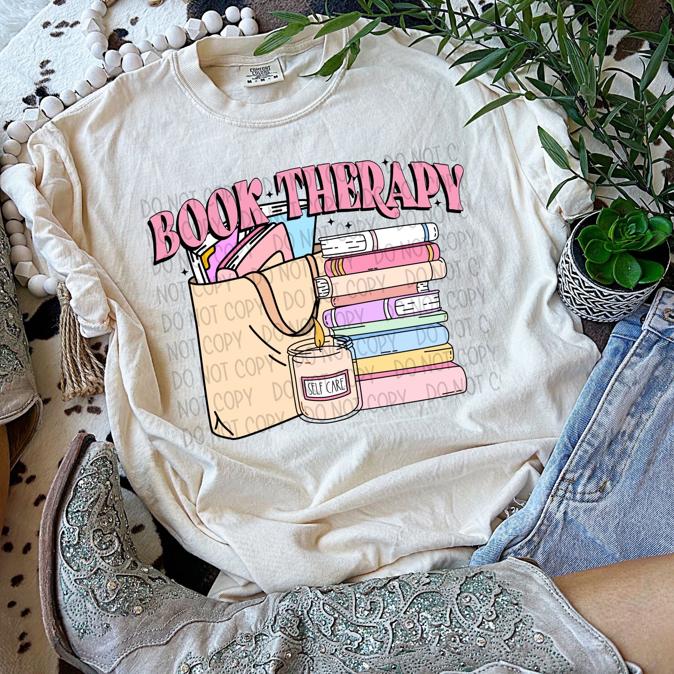 Book Therapy DTF Print – Simple Tymes