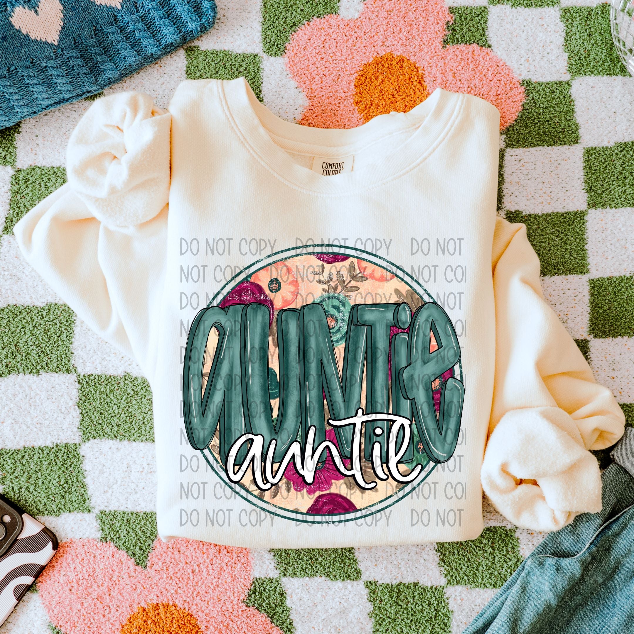 Floral Names DTF Print – Simple Tymes