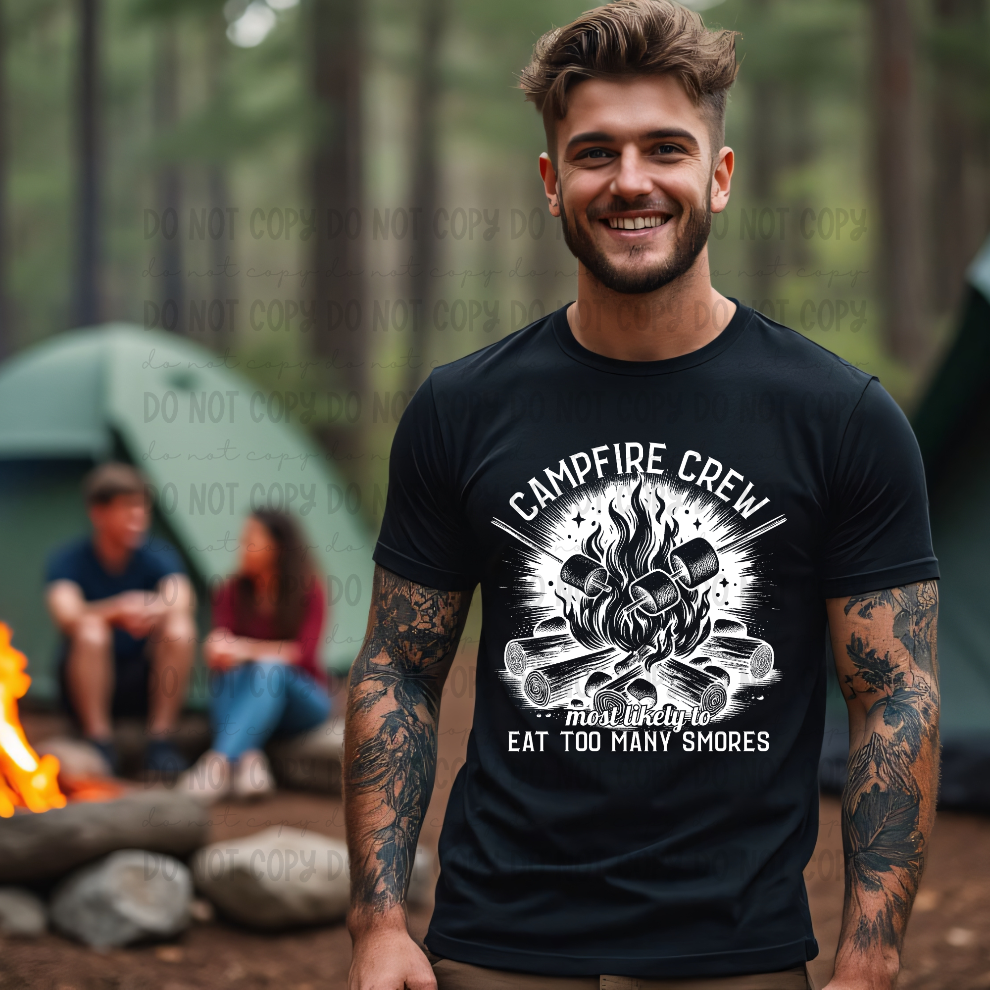 Camp Fire Crew (Smores) DTF Print ( – Simple Tymes