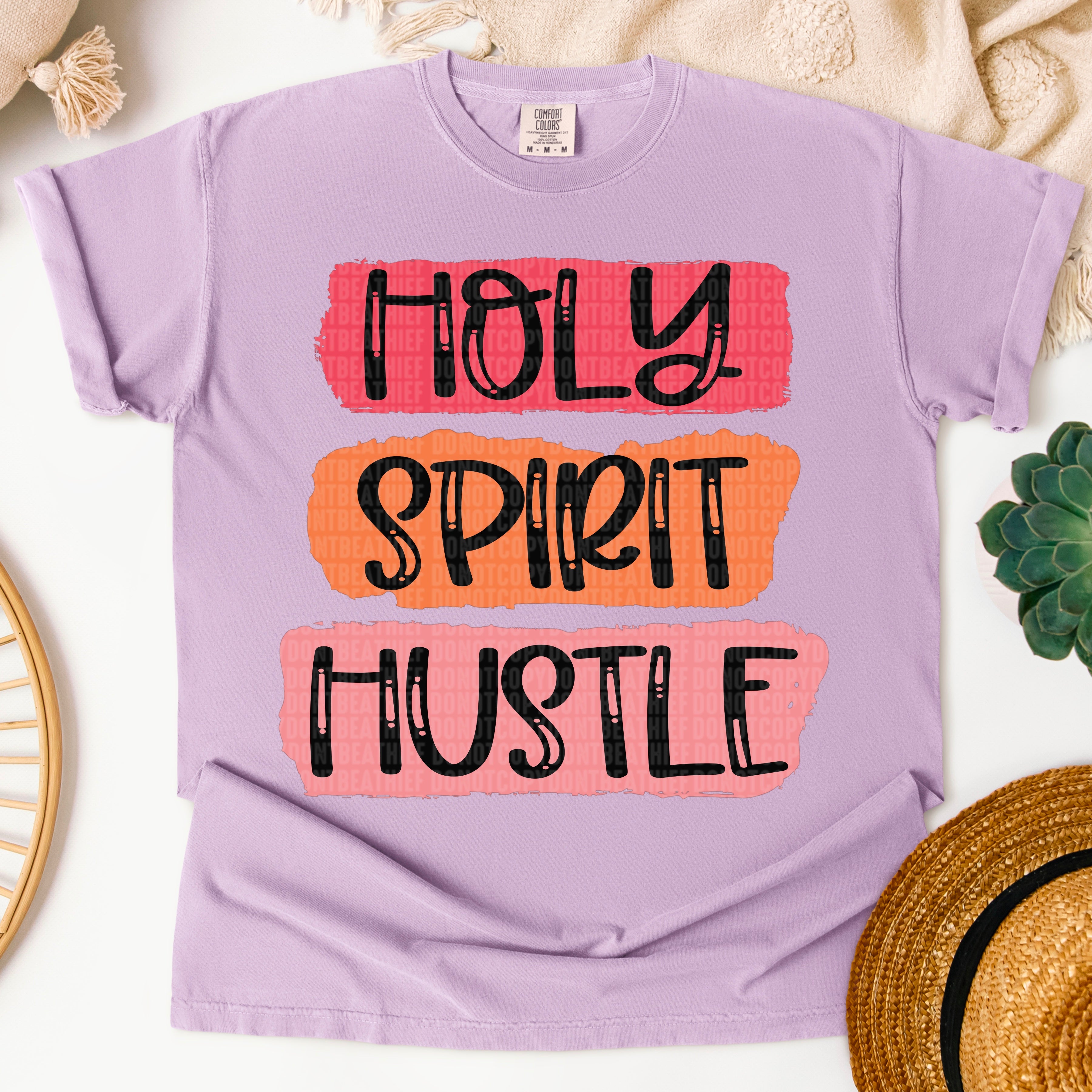 Holy Spirit Hustle DTF Print – Simple Tymes