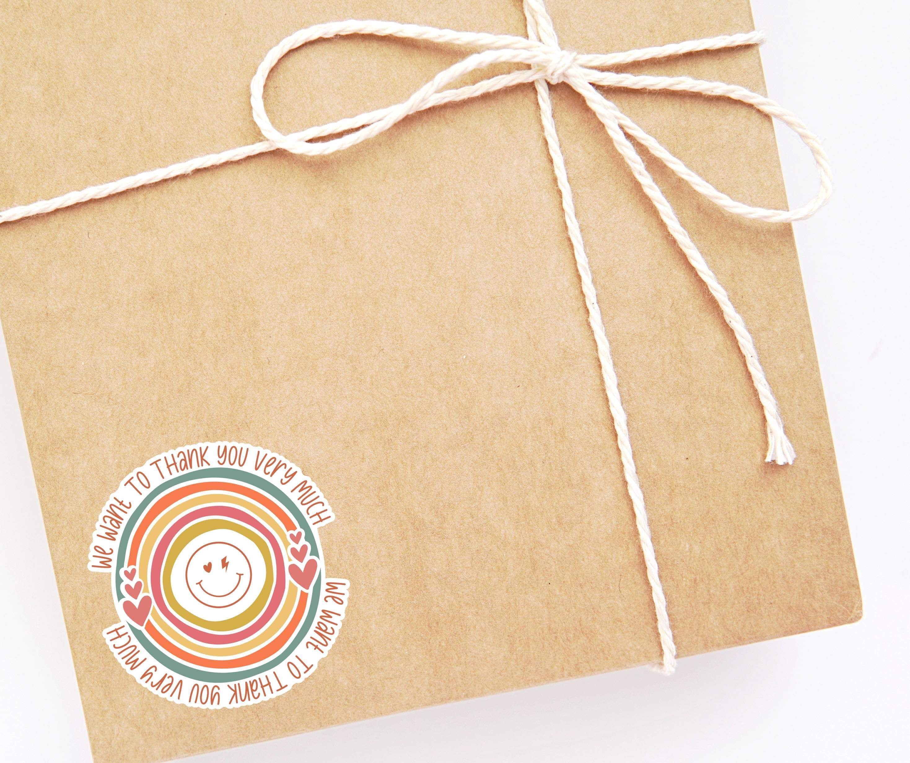 Smiley Packaging Sticker Sheet – Simple Tymes