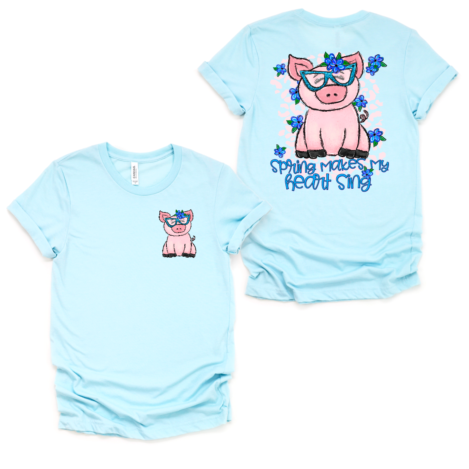 Spring Makes My Heart Sing DTF Print – Simple Tymes