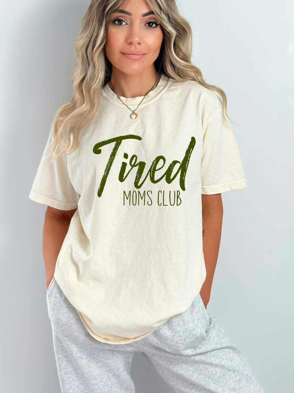 Tired Moms Club DTF Print – Simple Tymes