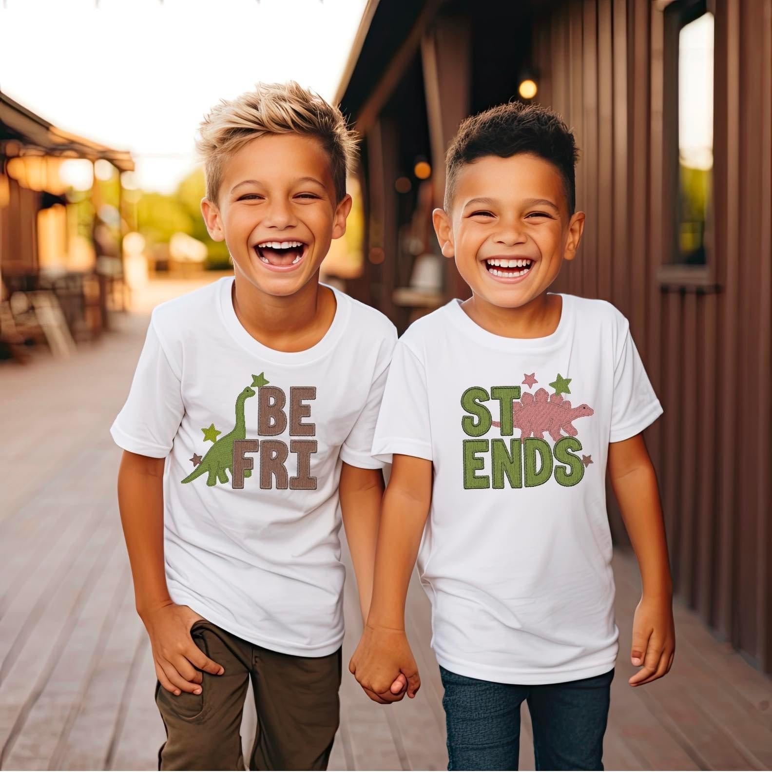 Best Friend Dinosaur Set DTF Print – Simple Tymes