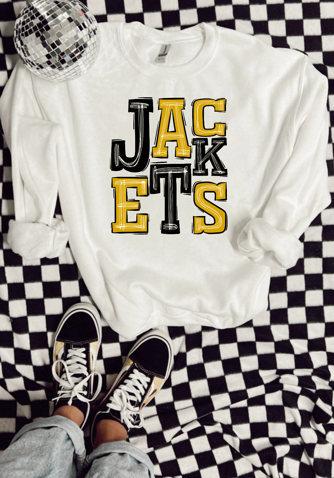 Jackets (Black & Gold) DTF Print – Simple Tymes