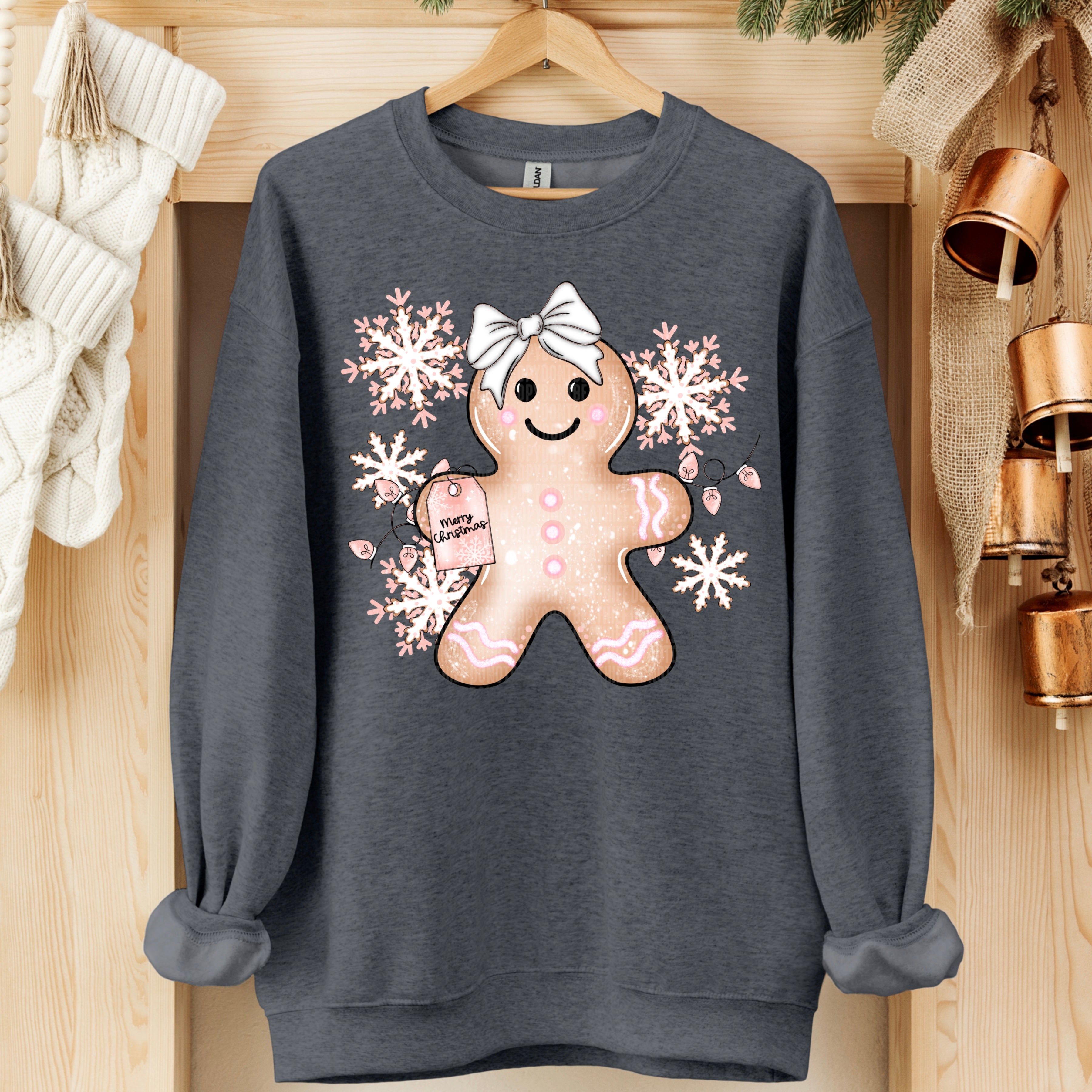Little Miss Gingerbread DTF Print – Simple Tymes