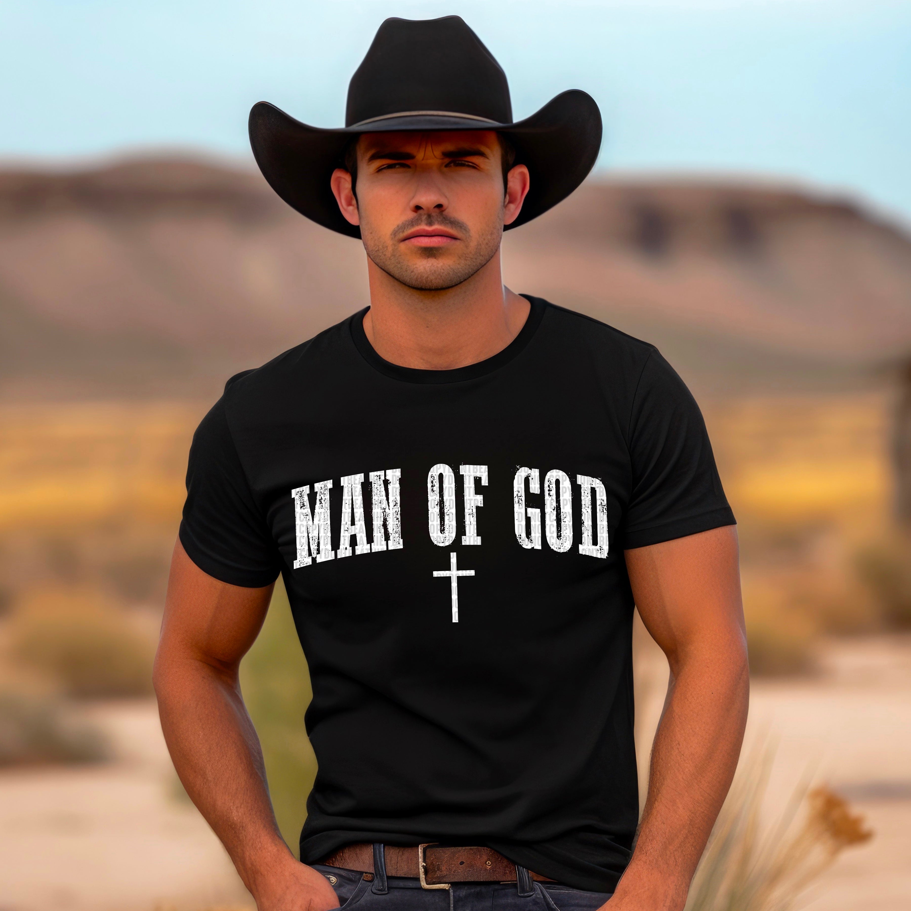 Man of God DTF Print – Simple Tymes