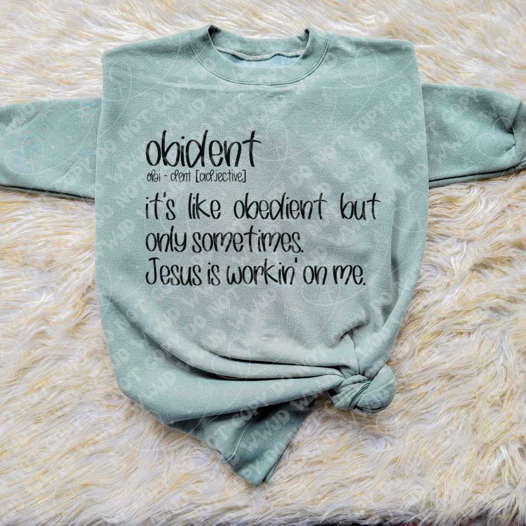 Obident DTF Print – Simple Tymes