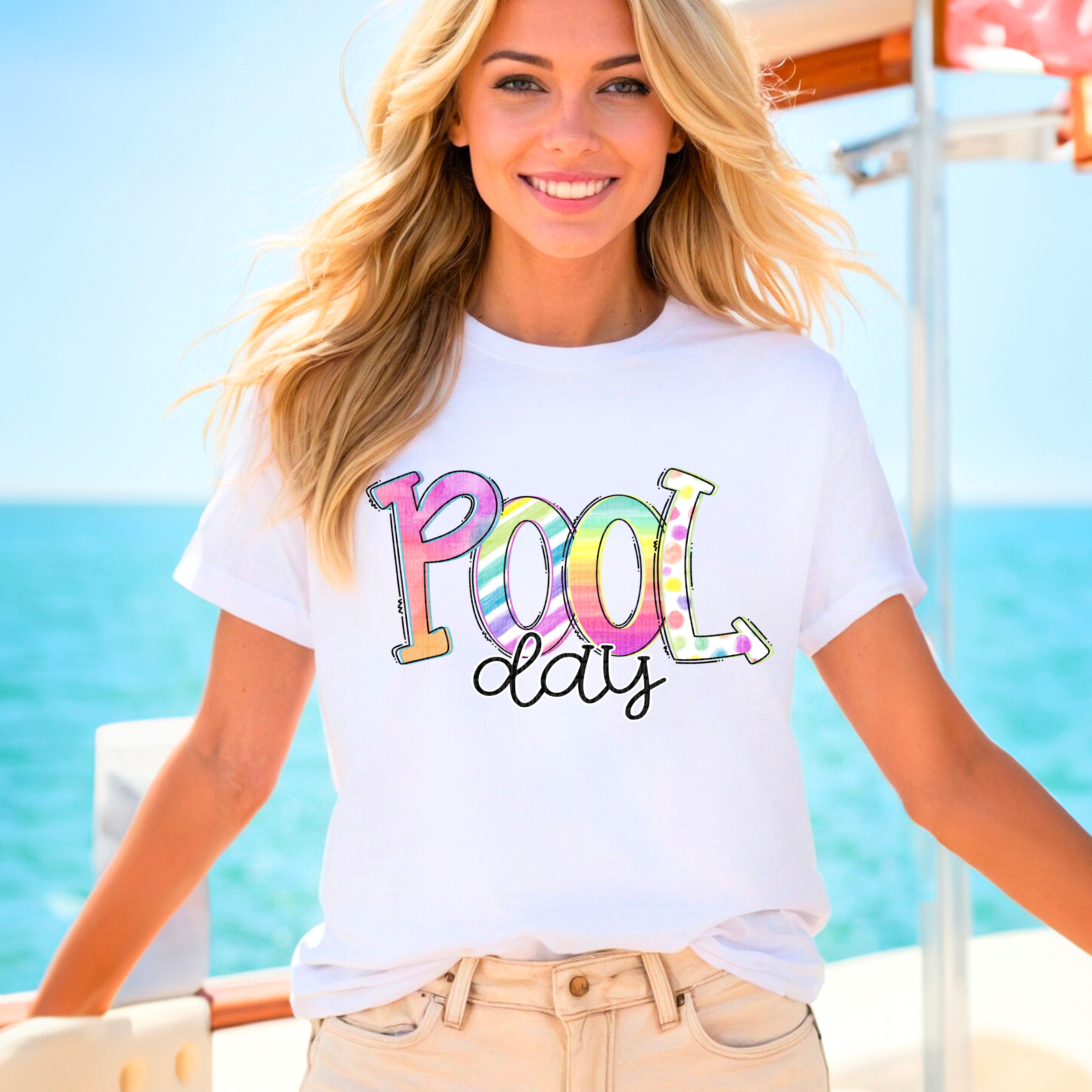Pool Day DTF Print – Simple Tymes