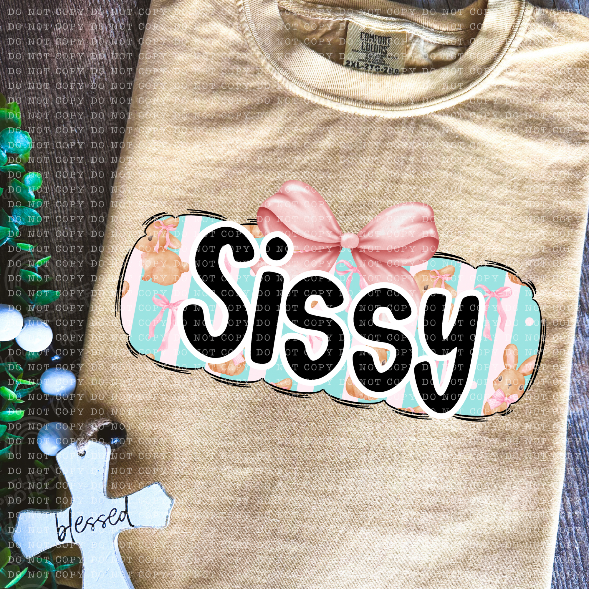 Coquette Bunny Names DTF Print – Simple Tymes