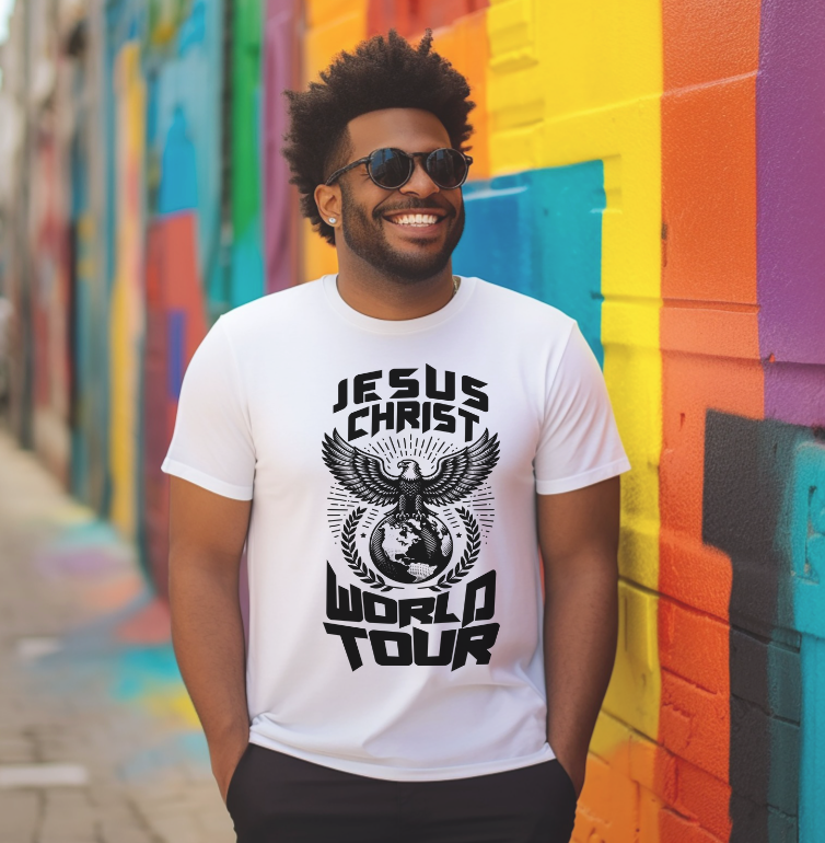 Jesus Christ World Tour DTF Print – Simple Tymes