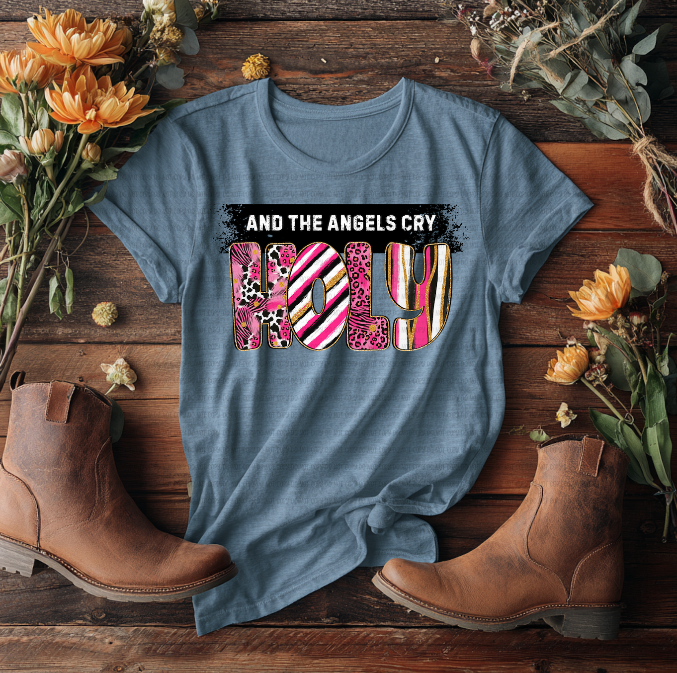 The Angels Cry Holy DTF Print – Simple Tymes