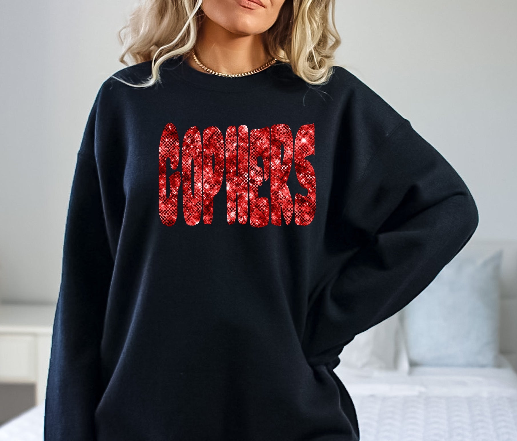 Gophers Bling DTF Print – Simple Tymes